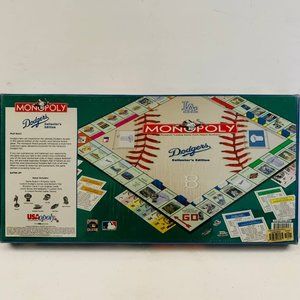 Hasbro | Games | Vintage Monopoly Los Angeles La Dodgers Mlb Collectors ...